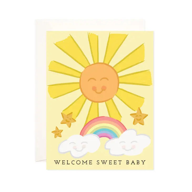 Welcome Sweet Baby Card – The Wander Shop