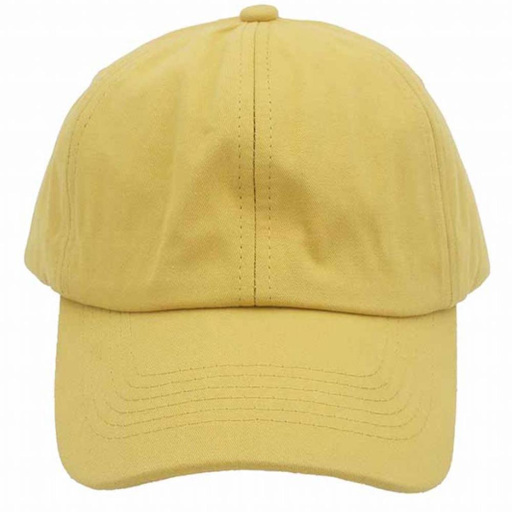 Mustard Baseball Cap – The Wander Shop
