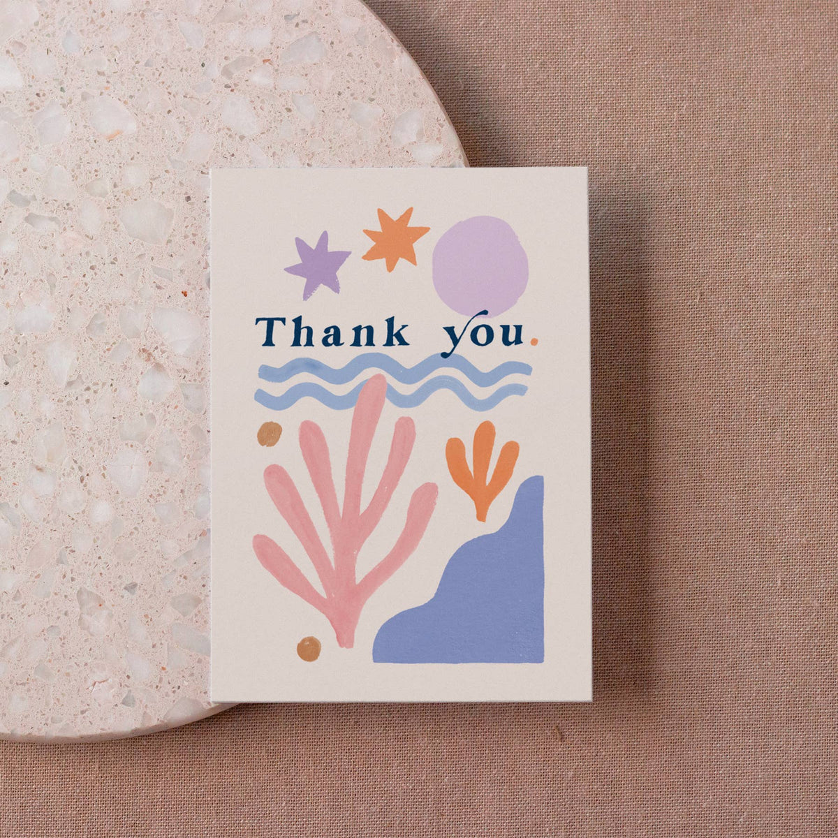 Shapes Thank You Card – The Wander Shop