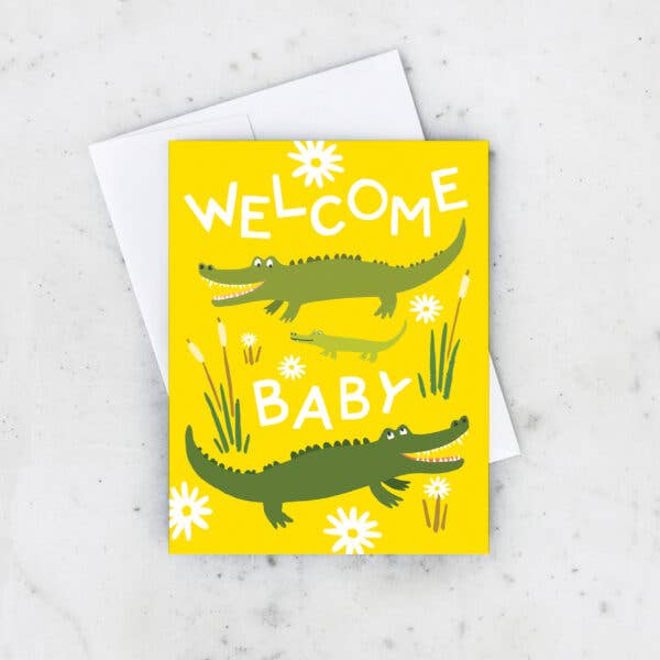Gator Baby Card – The Wander Shop