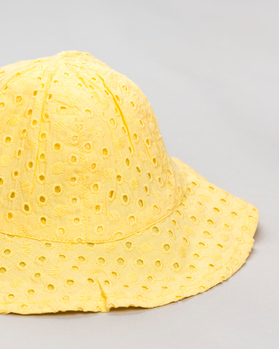 Losan Yellow Eyelet Hat – The Wander Shop