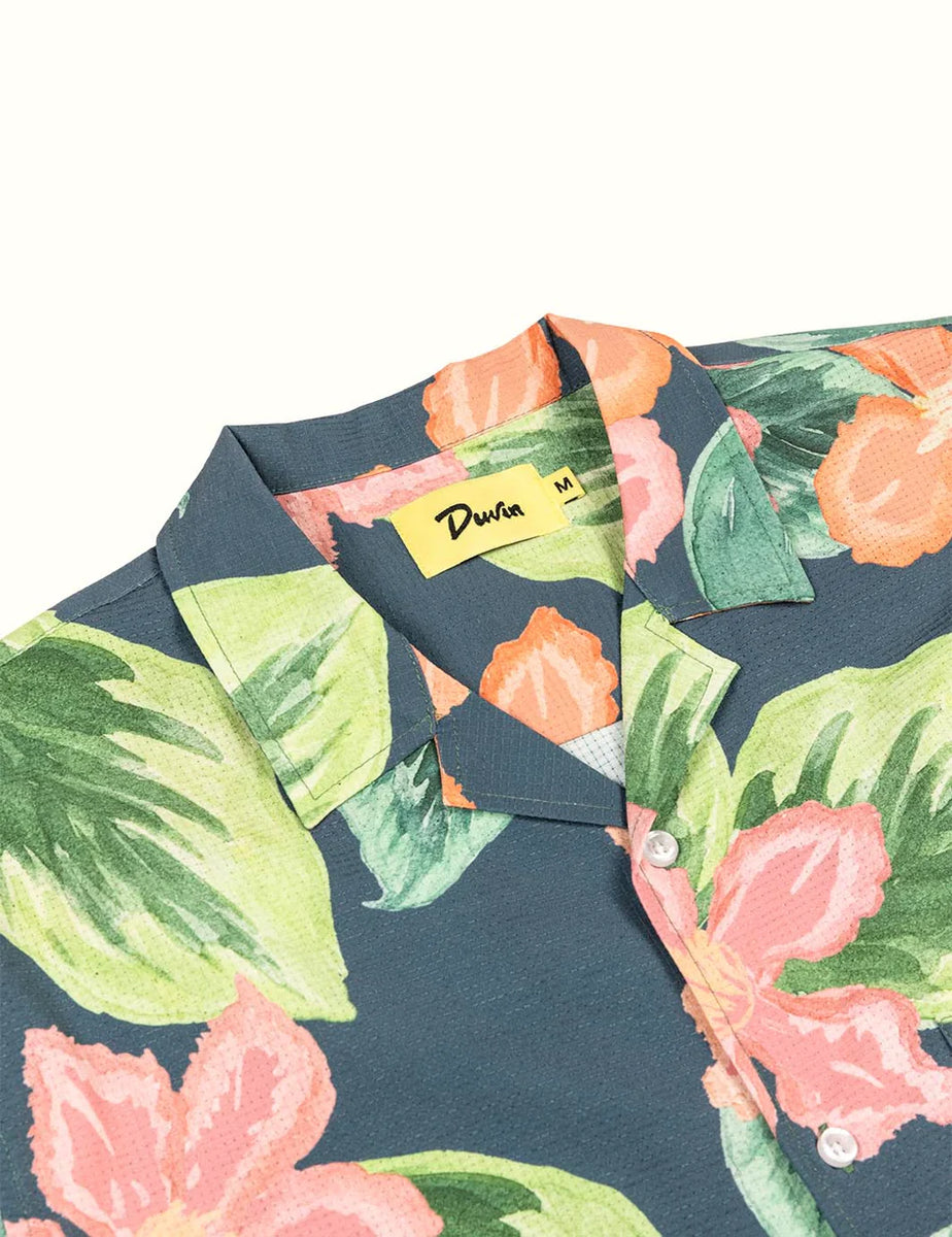 Duvin Spring Garden Leisure Stretch Buttonup – The Wander Shop