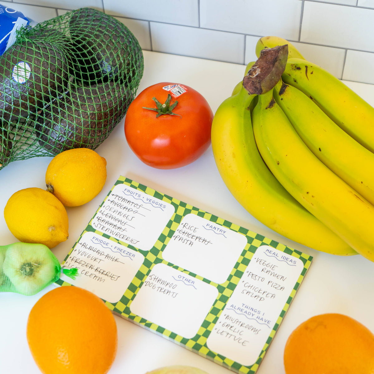 Groceries Notepad – The Wander Shop