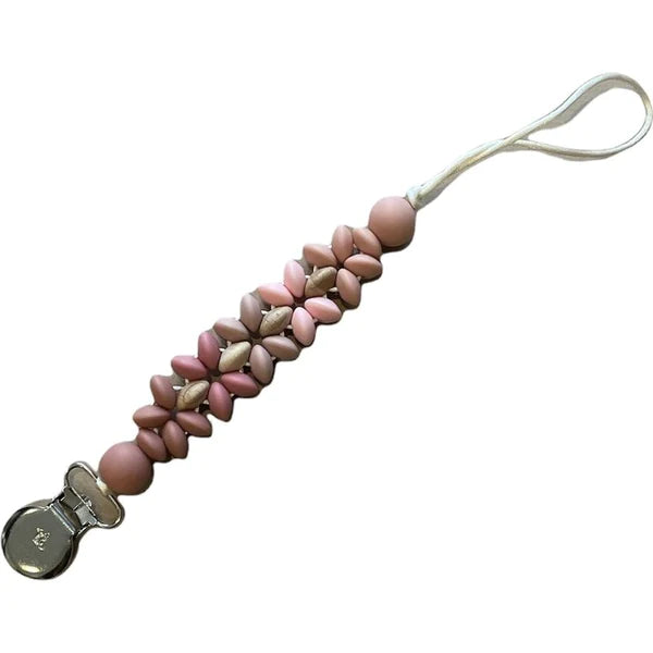 Petite Mila Rose Dawn Pacifier/Toy Clip – The Wander Shop